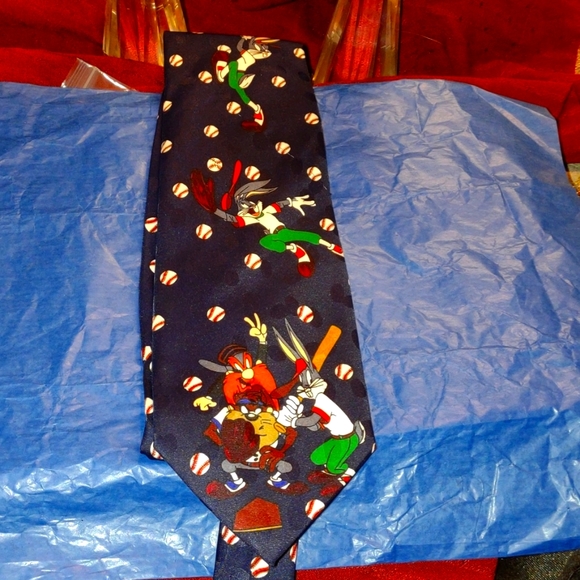 Vintage | Accessories | Bugs Bunny Vintage Baseball Tie | Poshmark